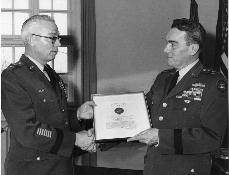 Major General Mildren Receives Certificate of Achievement | Harry S. Truman