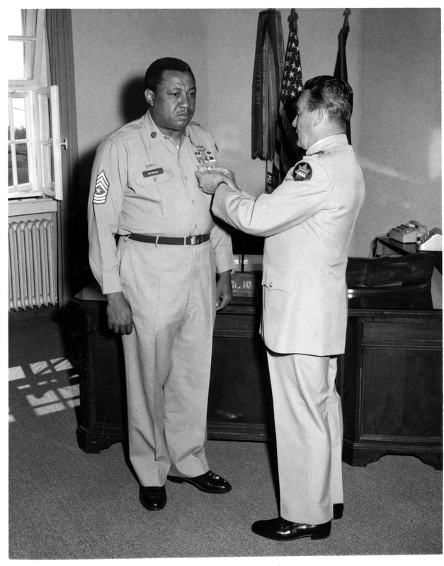 Sergeant Newman Receives the Army Commendation Medal | Harry S. Truman