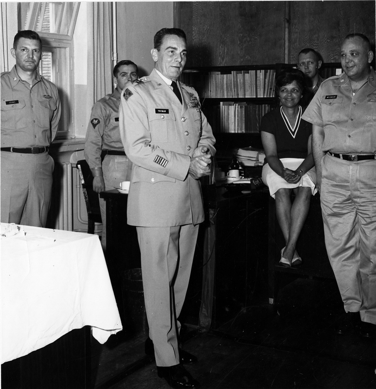 Lieutenant General Louis W. Truman Attends Open House for Officers ...