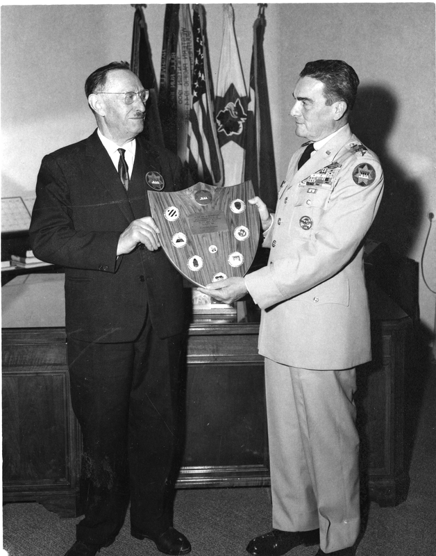 Lieutenant General Louis W. Truman Accepts Anniversary Plaque | Harry S ... Lieutenant General Louis W. Truman Accepts Anniversary Plaque | Harry S ...