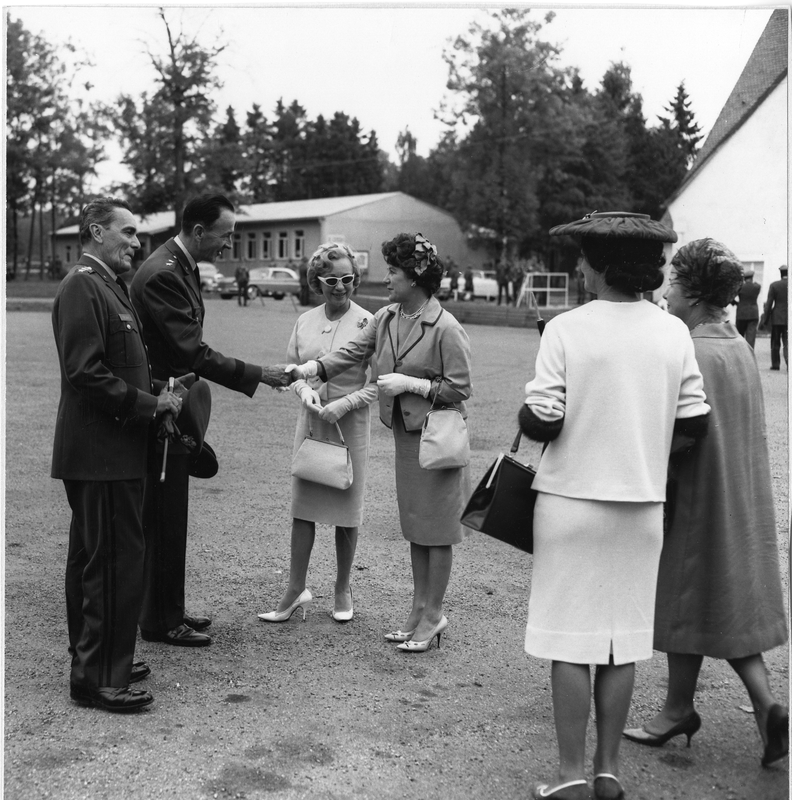 Major General Twitchell is Introduced to Officer's Wives | Harry S. Truman