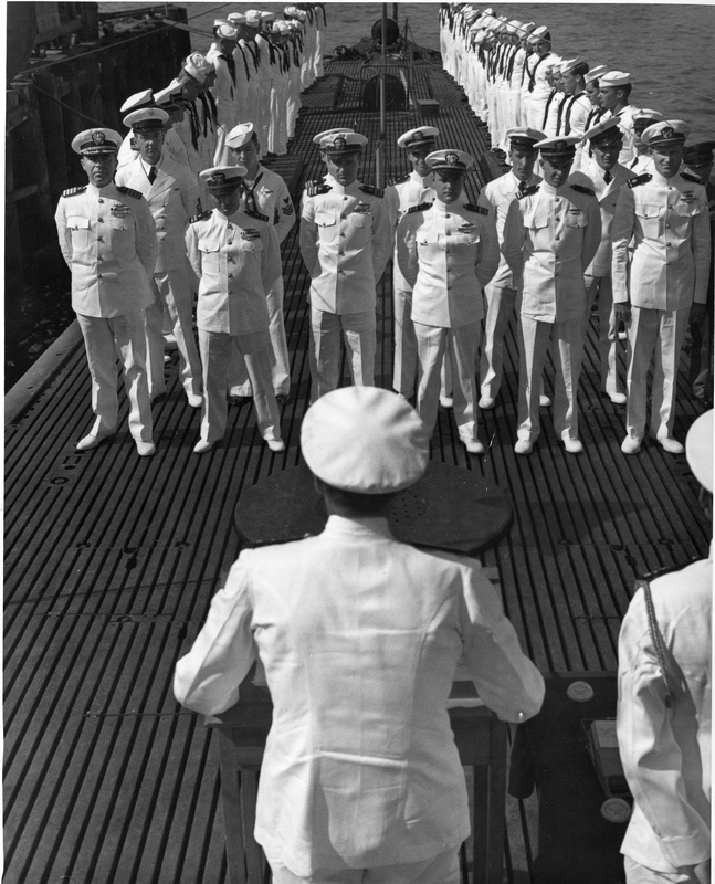 Captain Lewis S. Parks Addresses Sailors | Harry S. Truman
