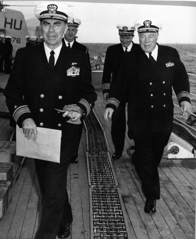 Rear Admiral Lewis S. Parks and Rear Admiral Taylor | Harry S. Truman