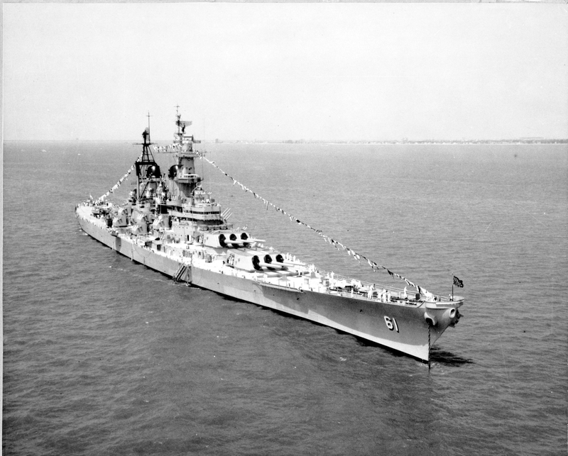 USS Iowa During International Naval Review | Harry S. Truman