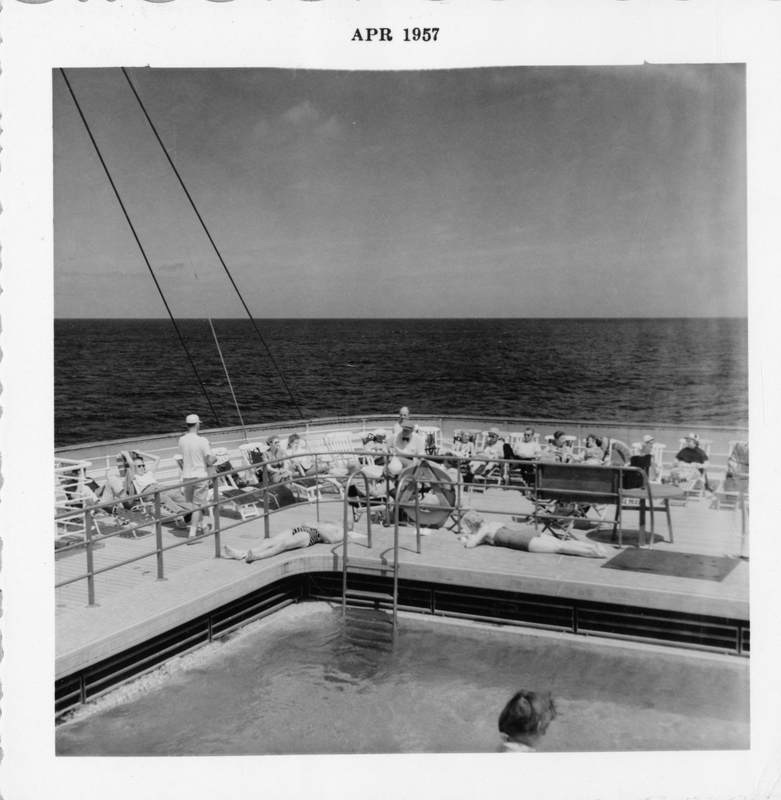 Swimming Pool Aboard SS President Wilson | Harry S. Truman