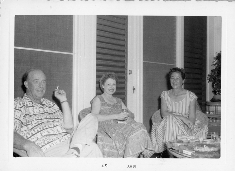Zelda Parks with Two Unknown People | Harry S. Truman