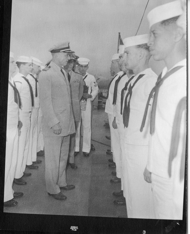 Military Inspection of Navy Sailors | Harry S. Truman