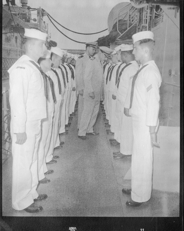 Military Inspection of Navy Sailors | Harry S. Truman