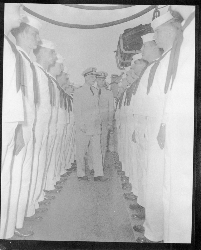 Military Inspection of Navy Sailors | Harry S. Truman