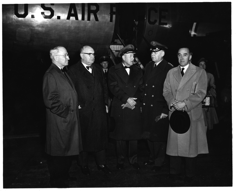 Former President Harry S. Truman with General Tom Power | Harry S. Truman