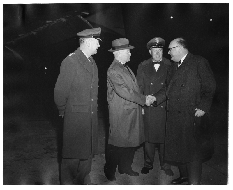 Former President Harry S. Truman with Paul-Henri Spaak | Harry S. Truman