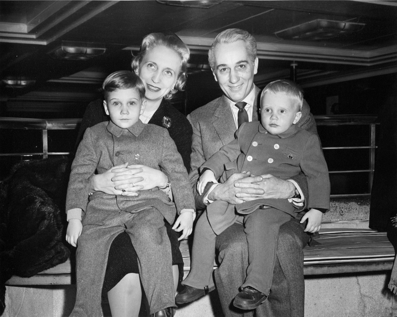 Margaret Truman Daniel and Her Family On Board the Queen of Bermuda | Harry S. Truman