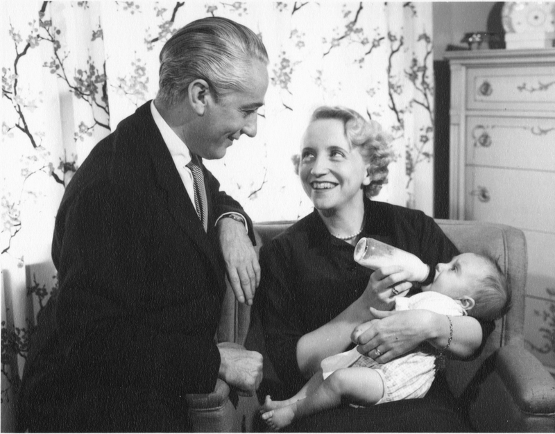 Margaret Truman Daniel and E. Clifton Daniel With Their Son | Harry S ...