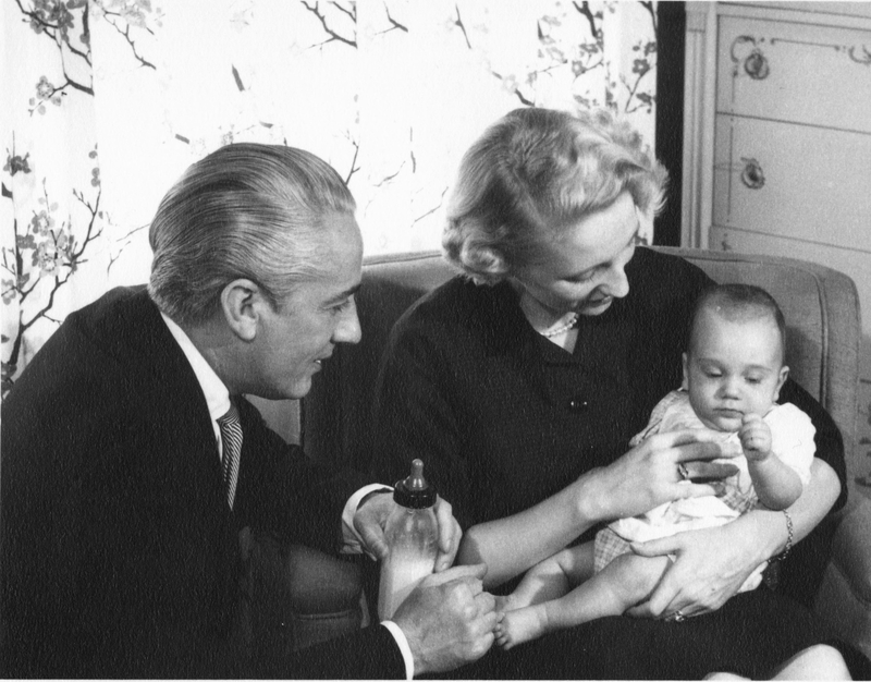 Margaret Truman Daniel and E. Clifton Daniel With Their Son | Harry S ...