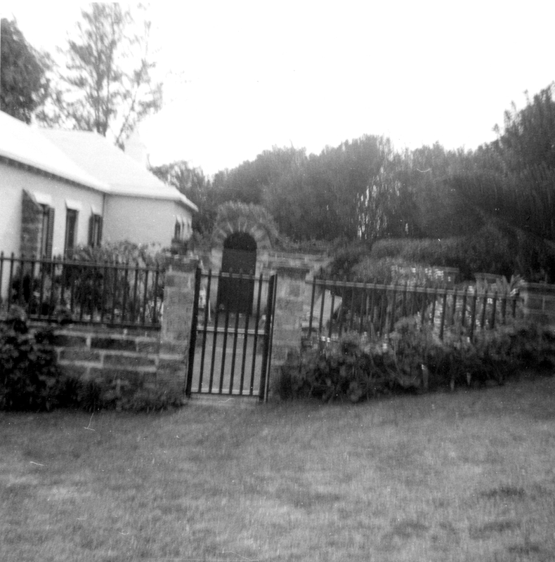 Photograph of a Gate and a Yard | Harry S. Truman