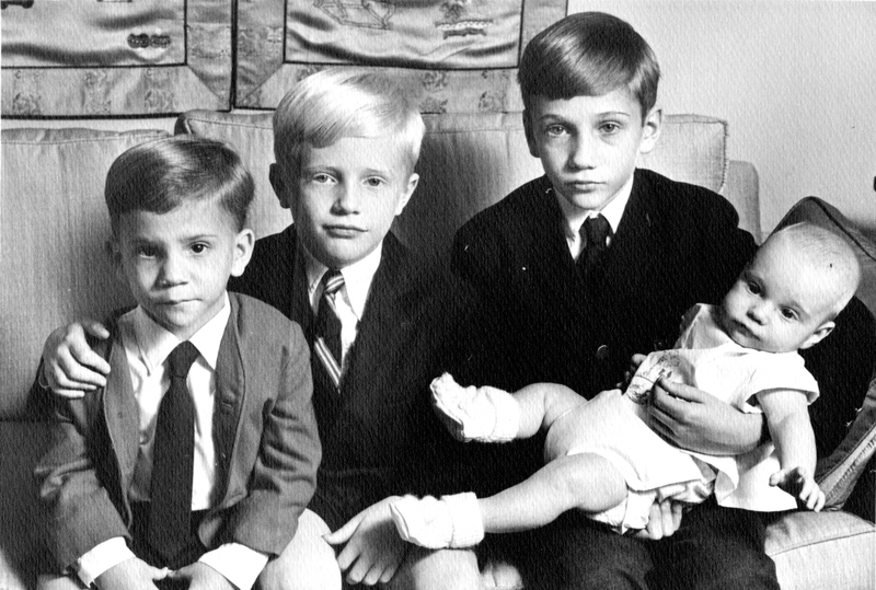 The Daniel Children Pose for a Christmas Portrait | Harry S. Truman