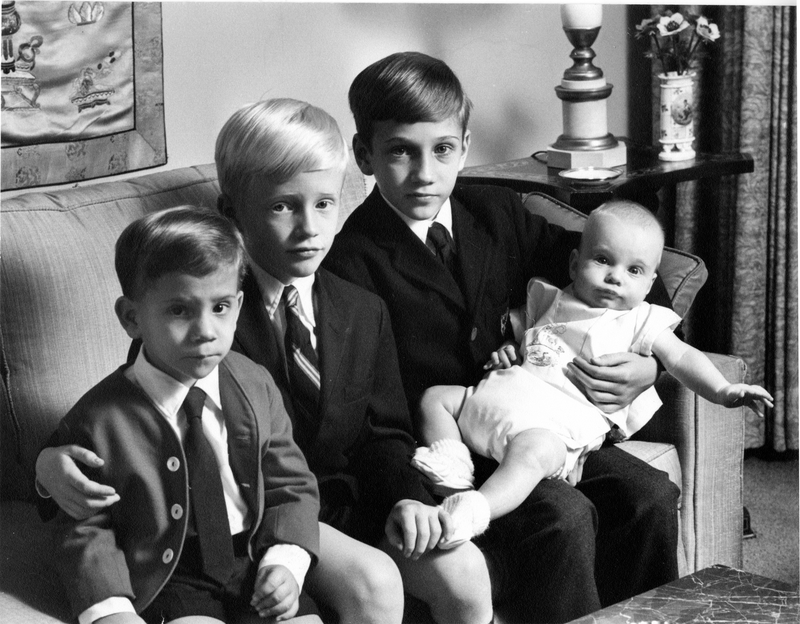The Daniel Children Pose for a Christmas Portrait | Harry S. Truman