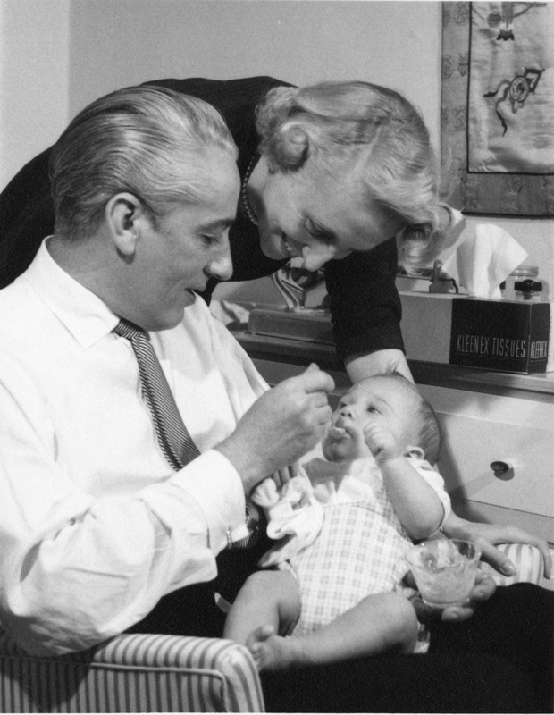Margaret Truman Daniel and E. Clifton Daniel With Their Son, Clifton ...