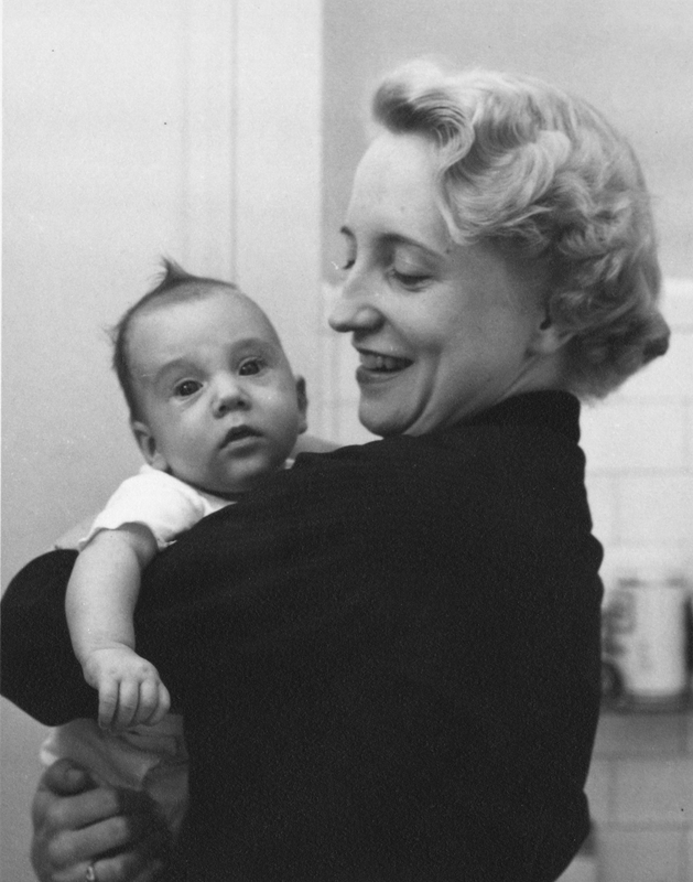 Margaret Truman Daniel with Her Infant Son, Clifton Truman Daniel ...