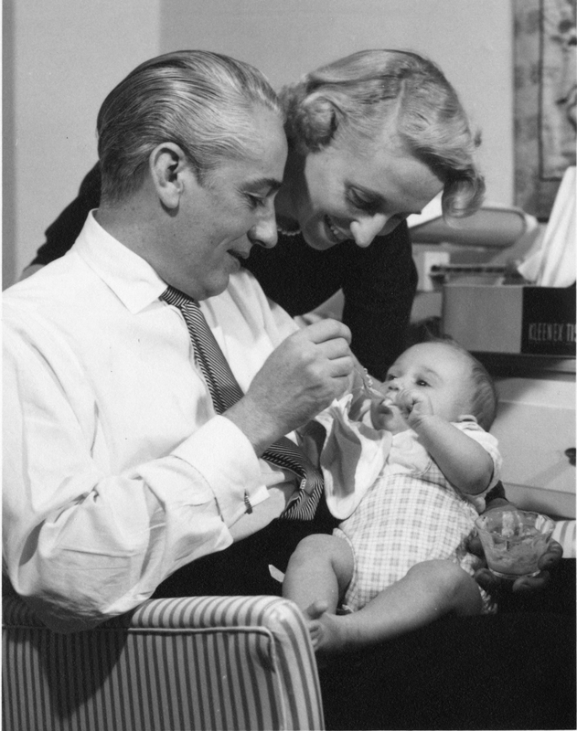 Margaret Truman Daniel and E. Clifton Daniel With Their Son | Harry S ...