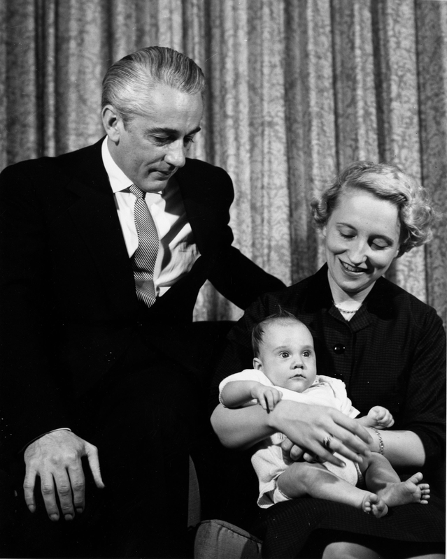 Margaret Truman Daniel and E. Clifton Daniel With Their Son | Harry S ...