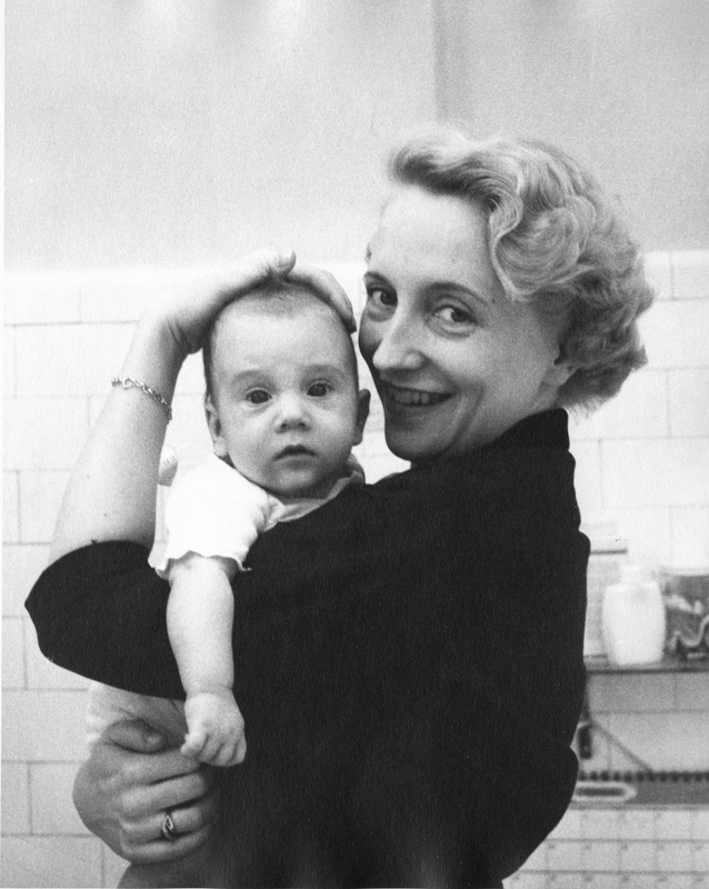 Margaret Truman Daniel with Her Infant Son, Clifton Truman Daniel ...