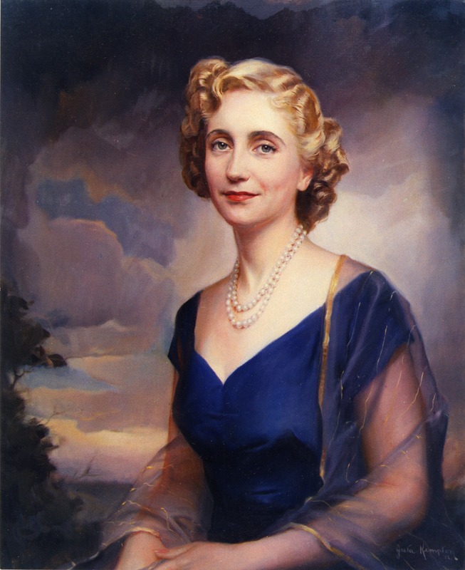 Painting of Margaret Truman by Greta Kempton | Harry S. Truman