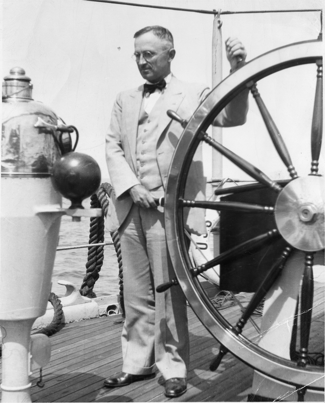 Harry S. Truman on a Riverboat | Harry S. Truman