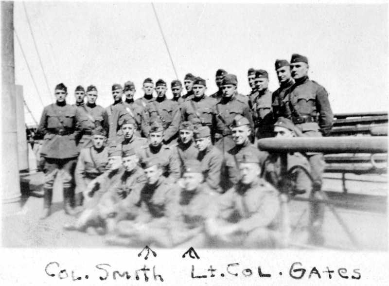 A Photograph of the 129th Field Artillery Command | Harry S. Truman