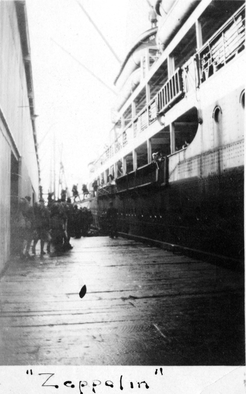 A Photograph of the USS Zeppelin | Harry S. Truman