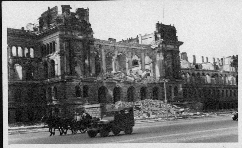 Rubble of Destroyed Berlin Building | Harry S. Truman