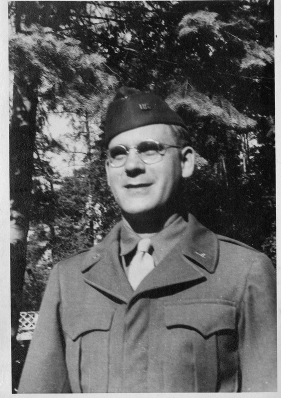 Richard Beckman in Uniform | Harry S. Truman