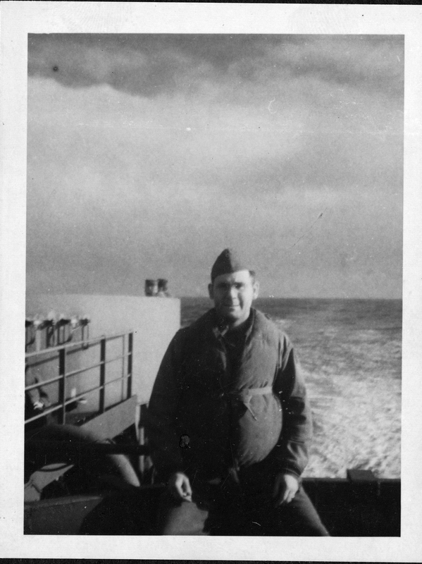 Richard Beckman On Board SS United States Victory | Harry S. Truman