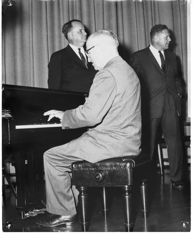Former President Harry S. Truman Plays Piano | Harry S. Truman