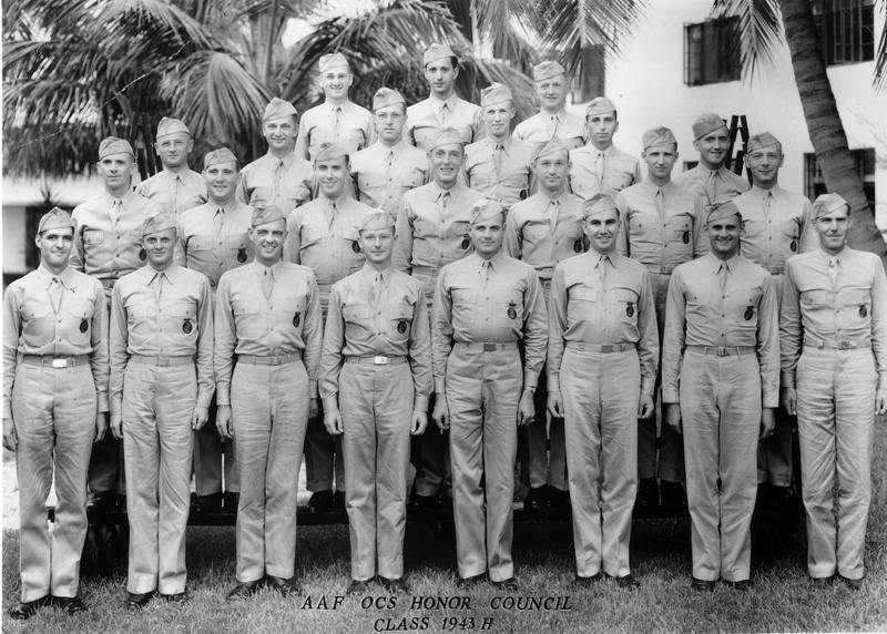Army Air Force Officer Candidate School Honor Council Class | Harry S ...