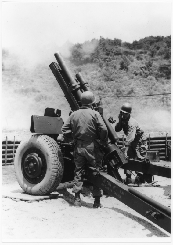 Howitzer In Action | Harry S. Truman