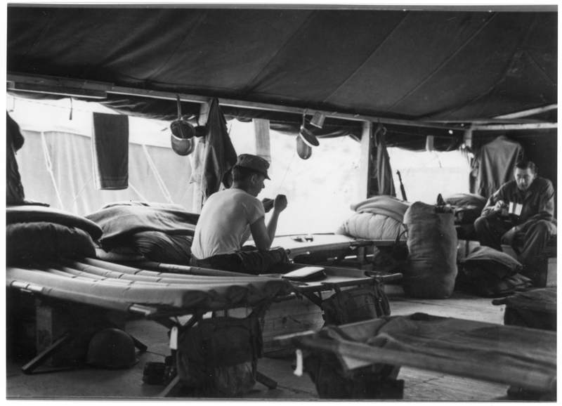 Soldiers Relaxing on Bunks | Harry S. Truman