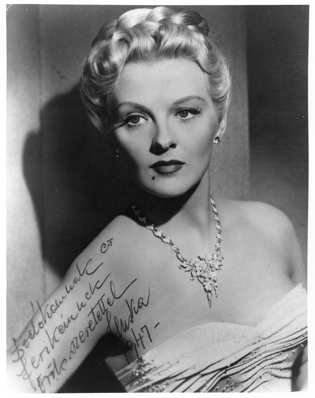 Ilona Massey Harry S Truman