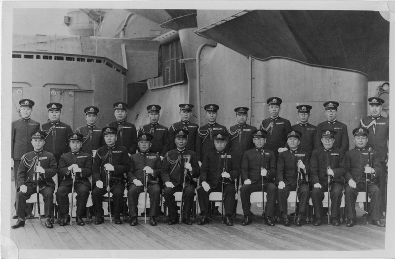 Group Photo of Japanese Naval Officers from World War II | Harry S. Truman