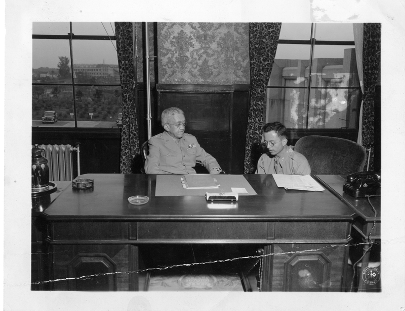 Major General Myron C. Cramer and Lieutenant Colonel William E. Kuder ...