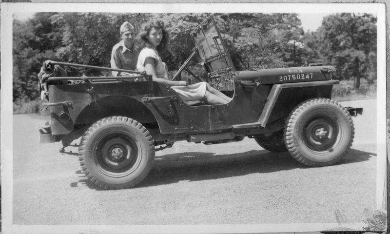 Elaine Fischel in Military Jeep | Harry S. Truman