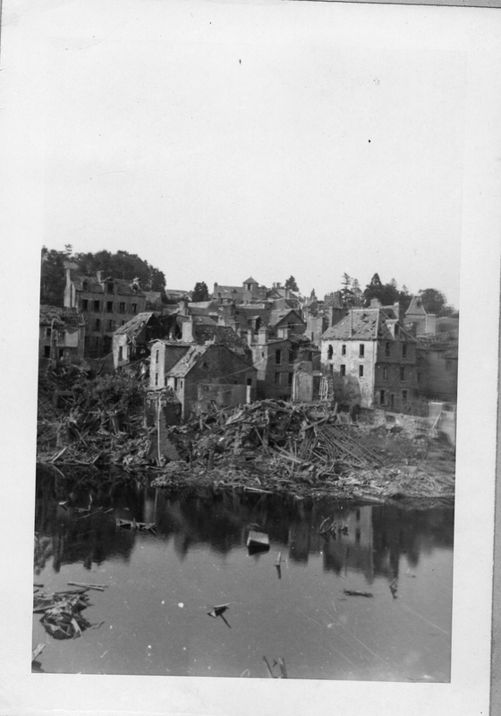 Ruins of Saint Lo, France | Harry S. Truman