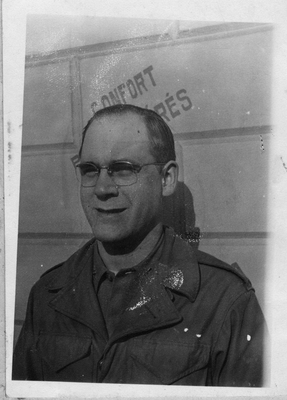 Richard Beckman in Belgium | Harry S. Truman