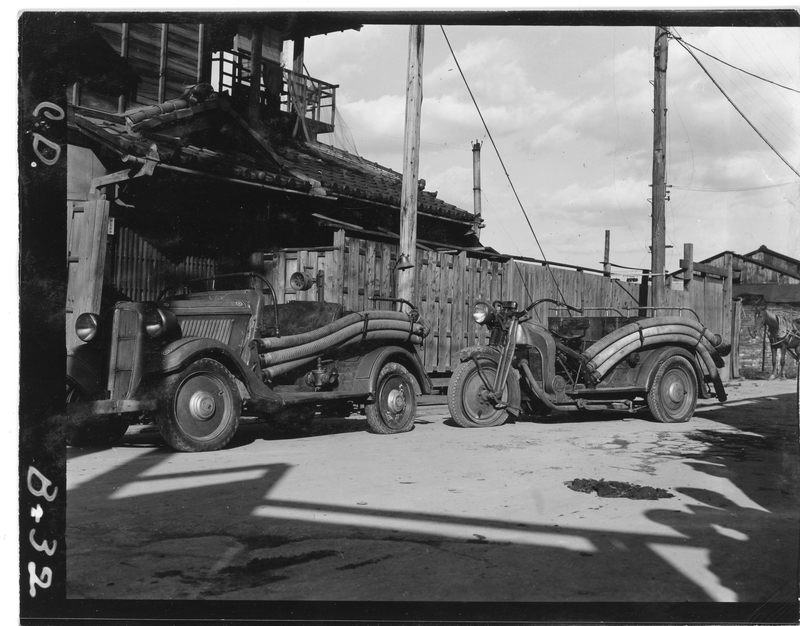 An Older Fire Truck and a Three-wheeled Fire Vehicle in Japan | Harry S ...