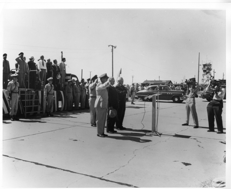 Former President Harry S. Truman Is Photographed with Members of the ...