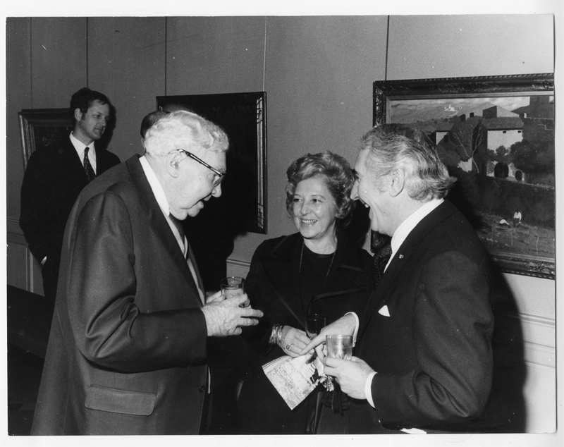 George L. Warren Visiting With Congressman Peter W. Rodino | Harry S ...