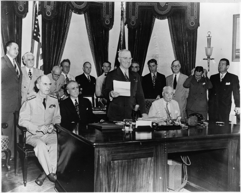 President Truman Announces Surrender of Japan | Harry S. Truman