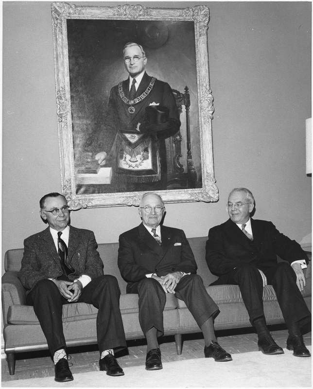 Former President Truman with Fellow Masons | Harry S. Truman