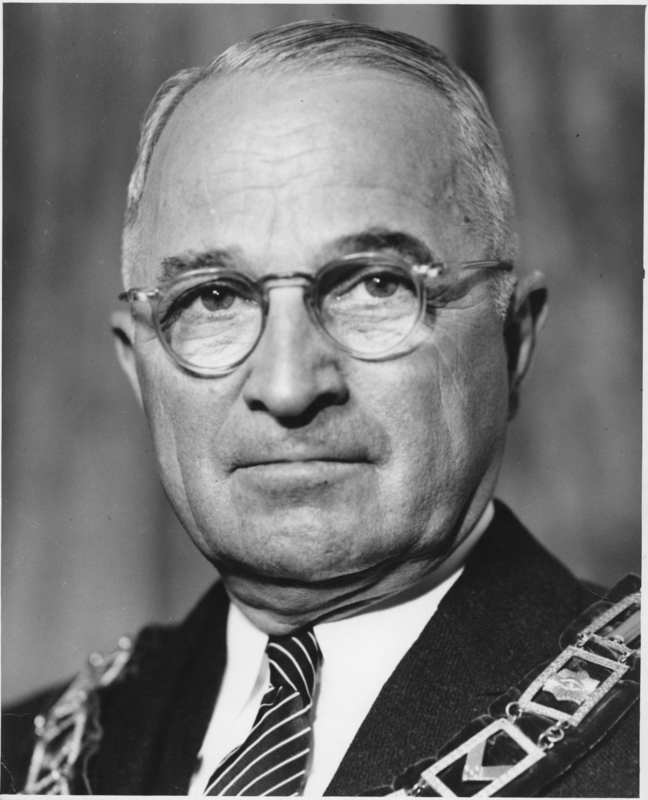 President Truman Poses for Greta Kempton | Harry S. Truman