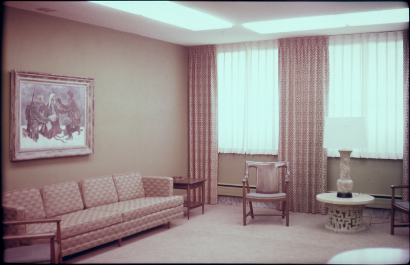 President Truman's Reception Room at the Harry S. Truman Library ...